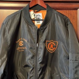 Crooks & Castles | Jackets & Coats | Crook Castles Black Satin Bomber ...